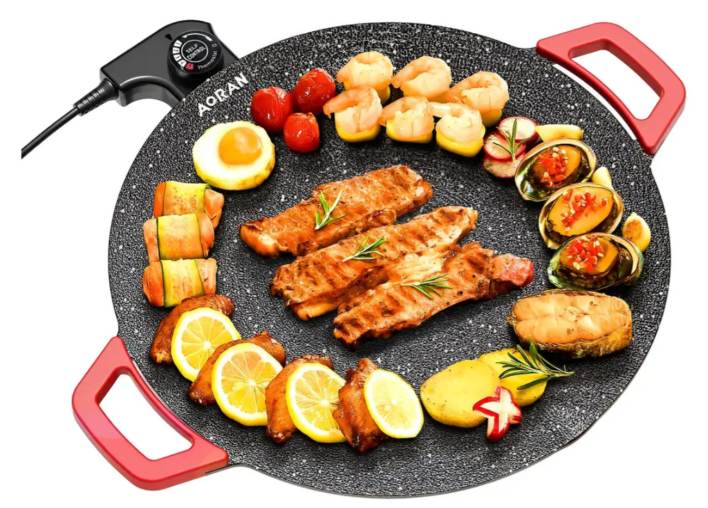 Sarten Electrico Antiadherente Parrilla – TU COMPRA OK